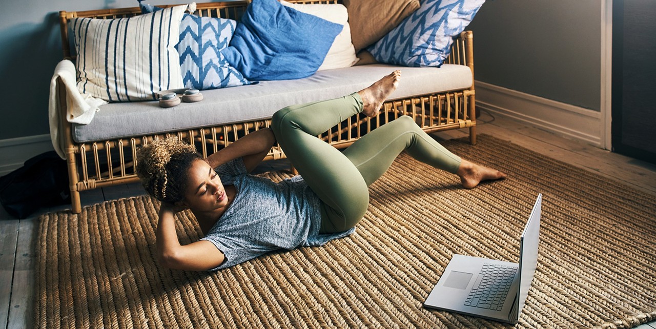 Werk aan je houding om fit te blijven